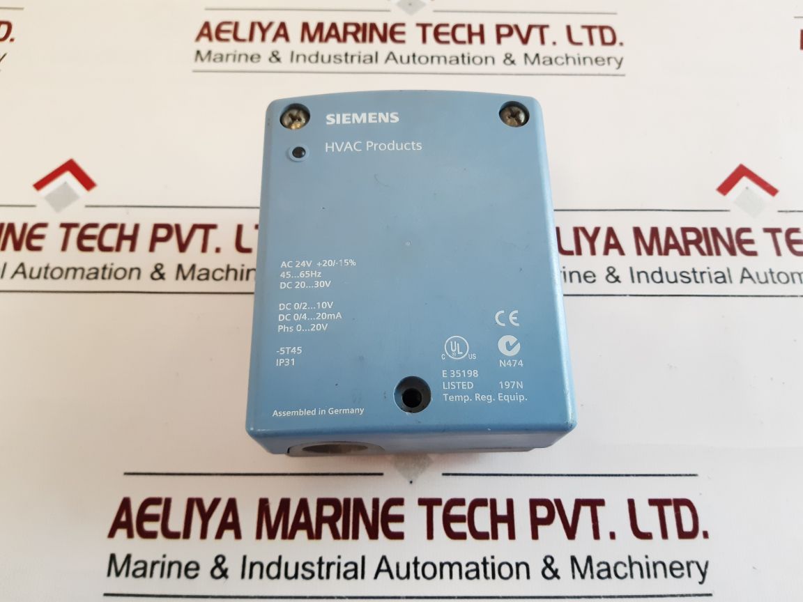 Siemens 5T45 HVAC Control Module | AC/DC Signal Output – Aeliya Marine Tech