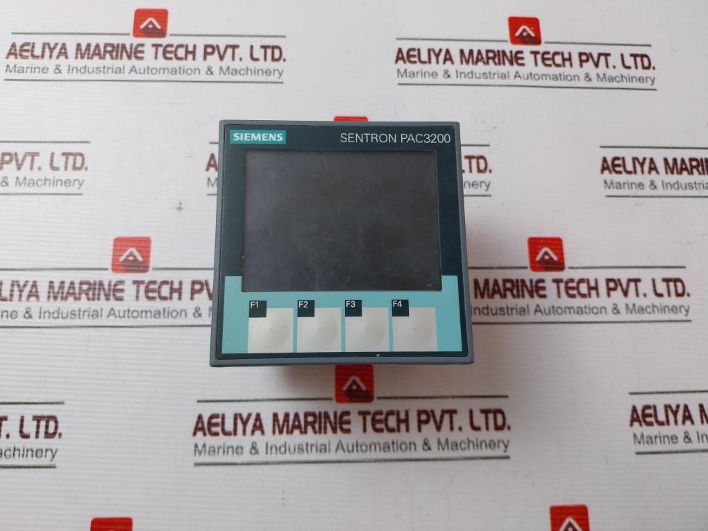 Siemens Sentron Pac3200 7Km2112-0Ba00-3Aa0 / 7Km9300-0Ab00-0Aa0 Power ...