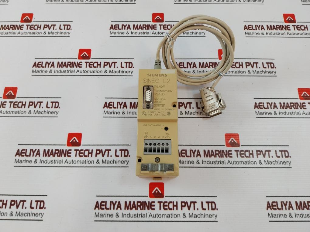 Siemens Sinec L2 6Gk1 500-0Da00 Bus Terminal Rs485 – Aeliya Marine Tech®