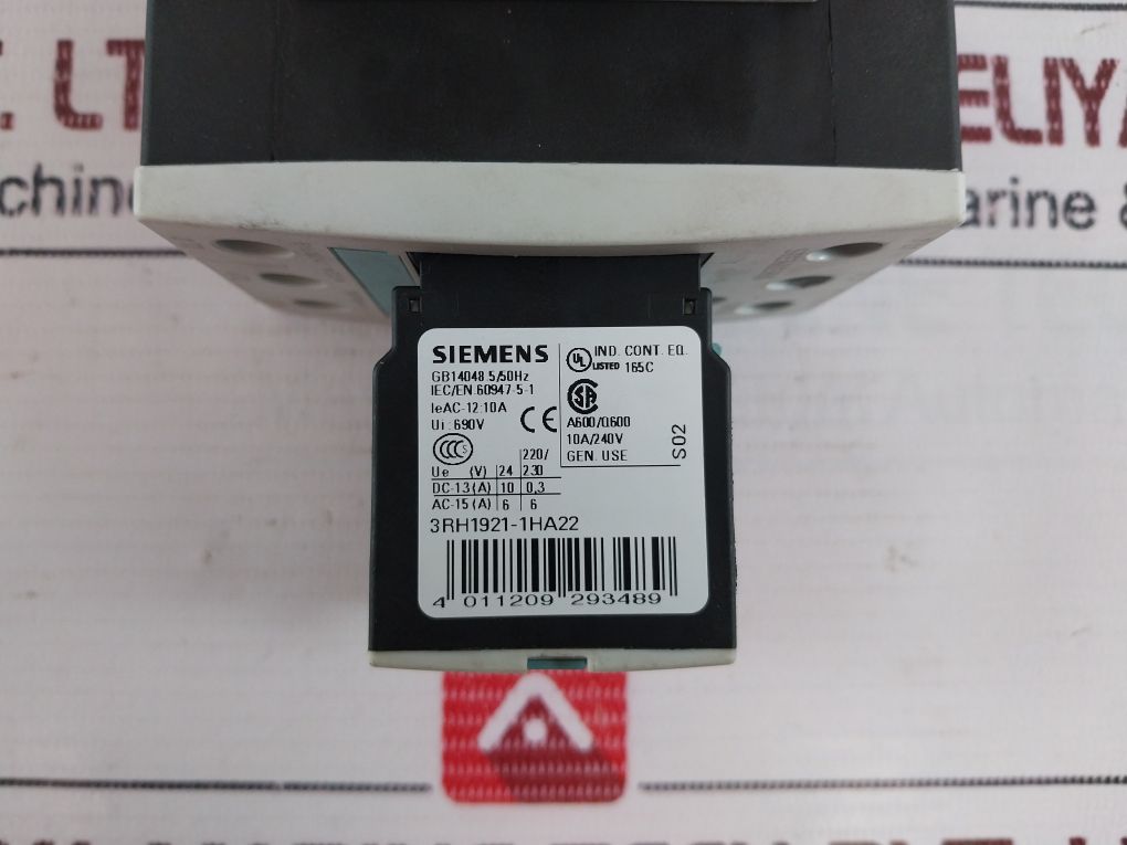 Siemens Sirius 3Rt1034-1A..0 Contactor 10A 240V – Aeliya Marine Tech