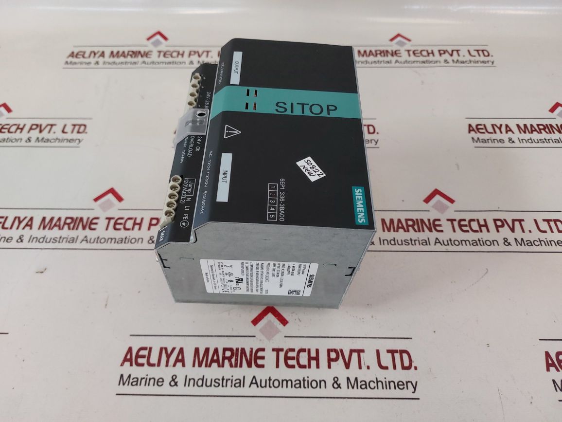 Siemens 6EP1 336-3BA00 – SITOP Modular 24V/20A – Aeliya Marine Tech