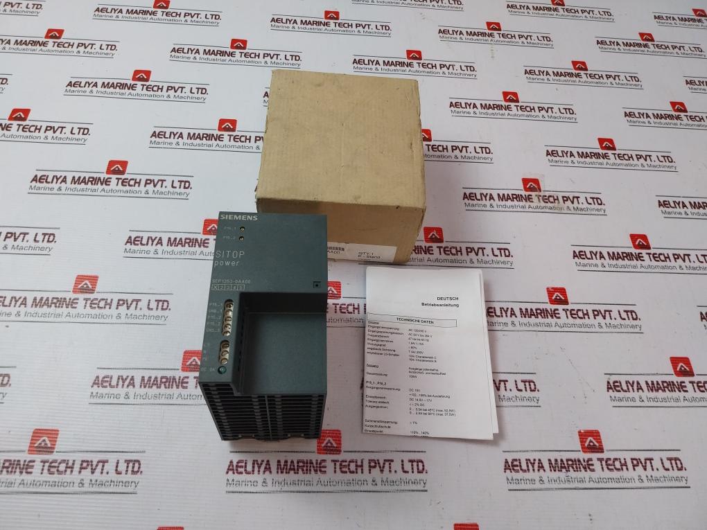 Siemens Sitop Power 6Ep1353-0Aa00 Power Supply Ac120/230V – Aeliya ...