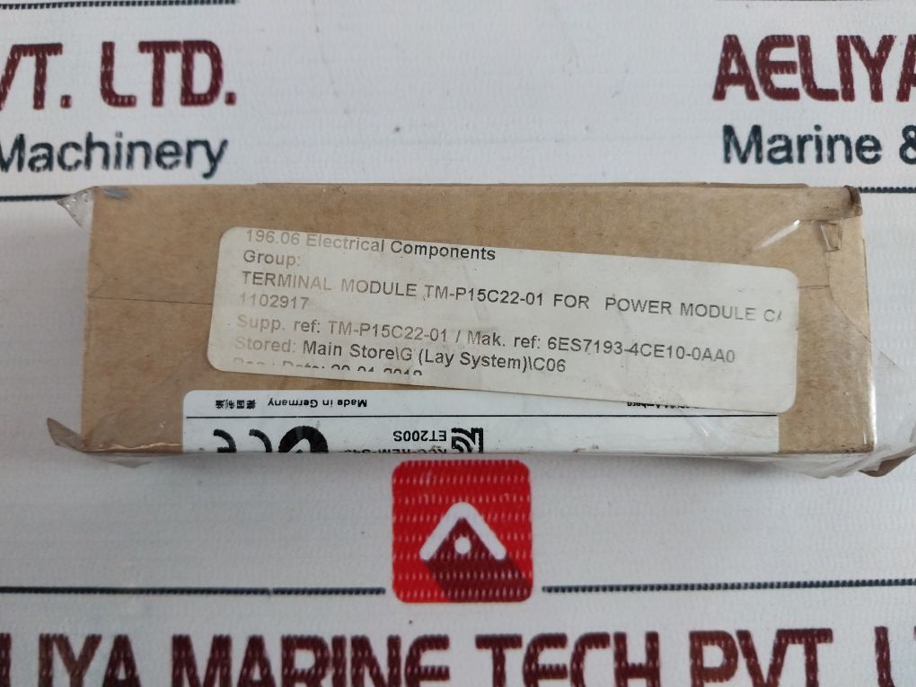 Siemens Tm-p15C22-01 Terminal Module 6Es7 193-4Ce10-0Aa0 – Aeliya ...
