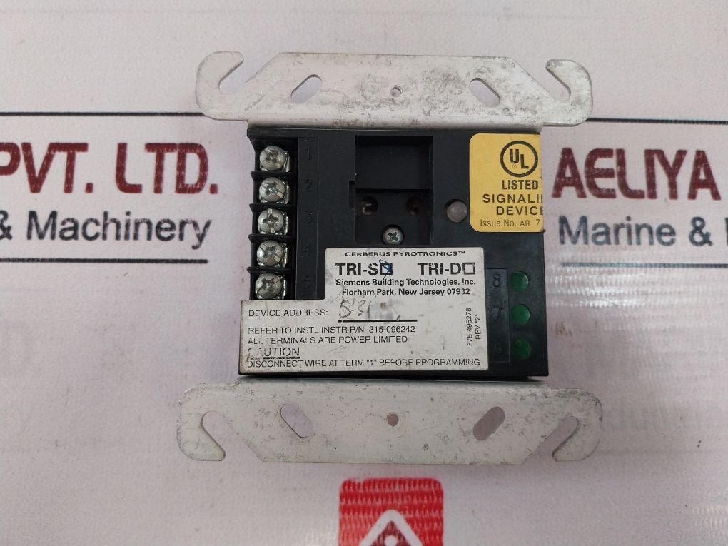 Siemens Tri-s Single Input Interface Module Rev 2 – Aeliya Marine Tech