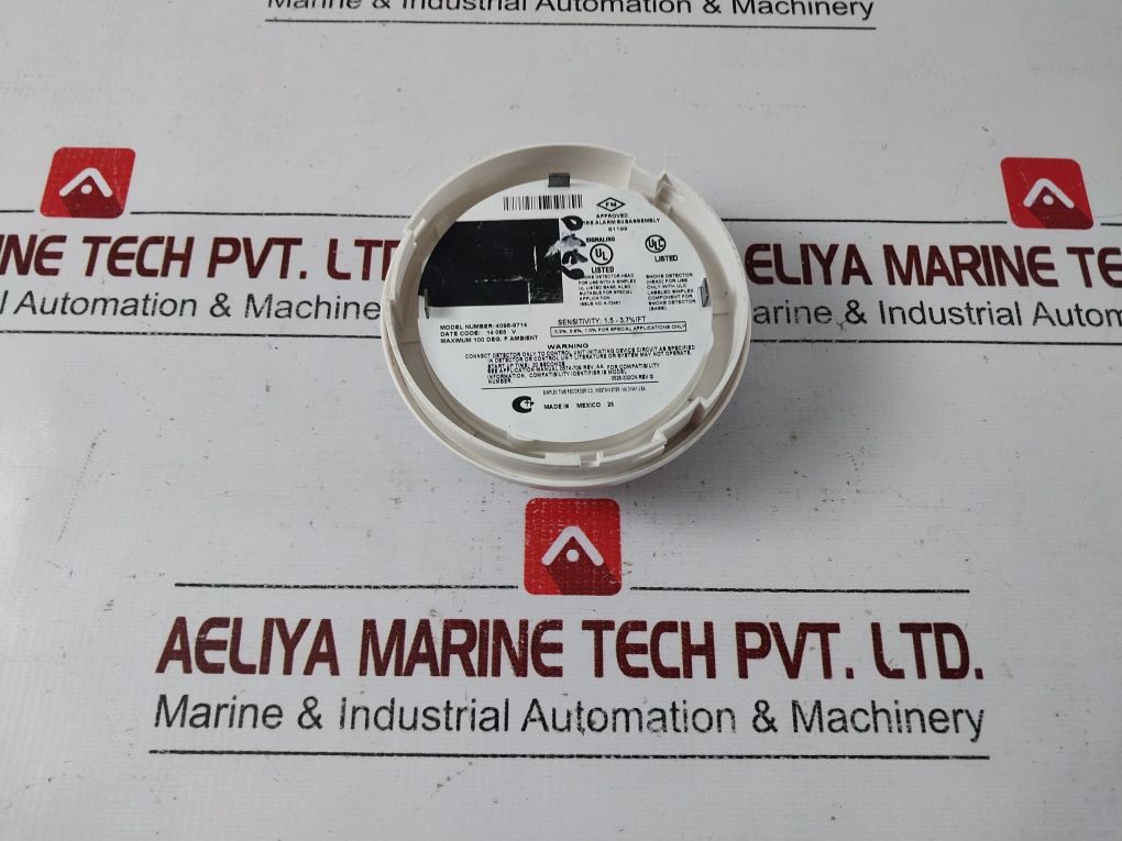 Simplex 4098-9714 Smoke Detector Head Rev.G – Aeliya Marine Tech