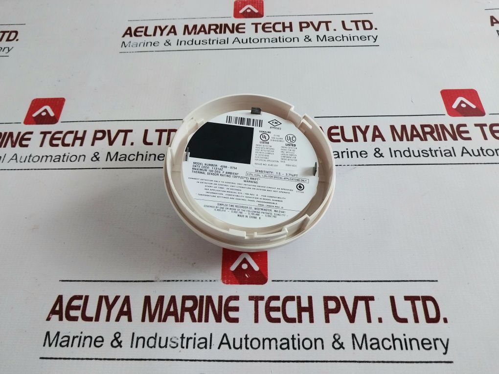 Simplex 4098-9754 Smoke Detector Head – Aeliya Marine Tech