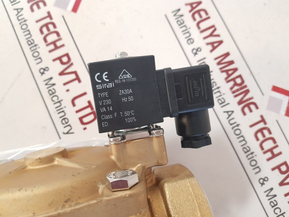 Sirai L180B48 Solenoid Valve With Coil Za30A – Aeliya Marine Tech