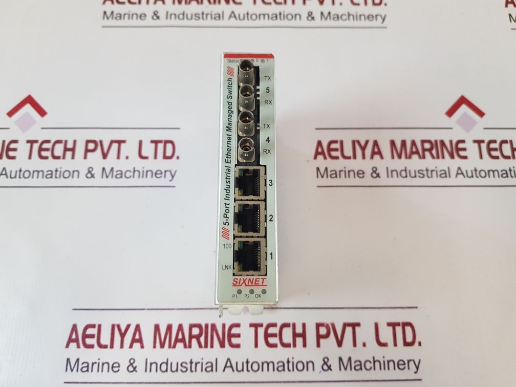 Sixnet Slx-5Ms-4St 5-port Industrial Ethernet Managed Switch – Aeliya ...