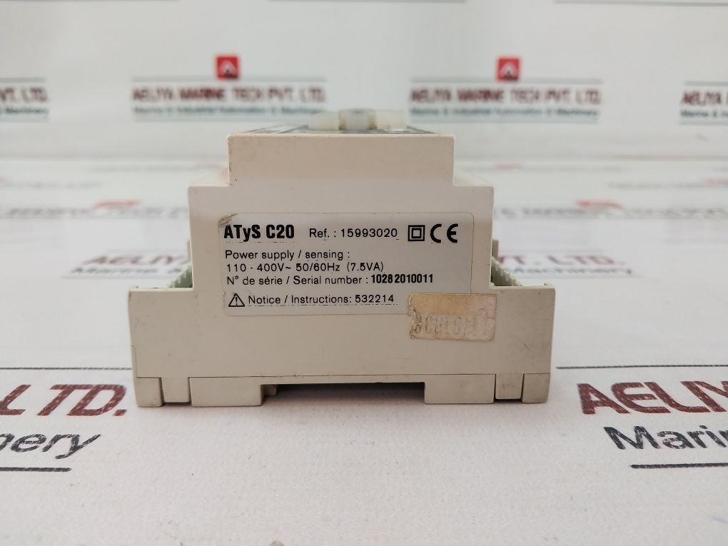 Socomec Atys C20 Control Relay 110-400V~ 50/60Hz – Aeliya Marine Tech