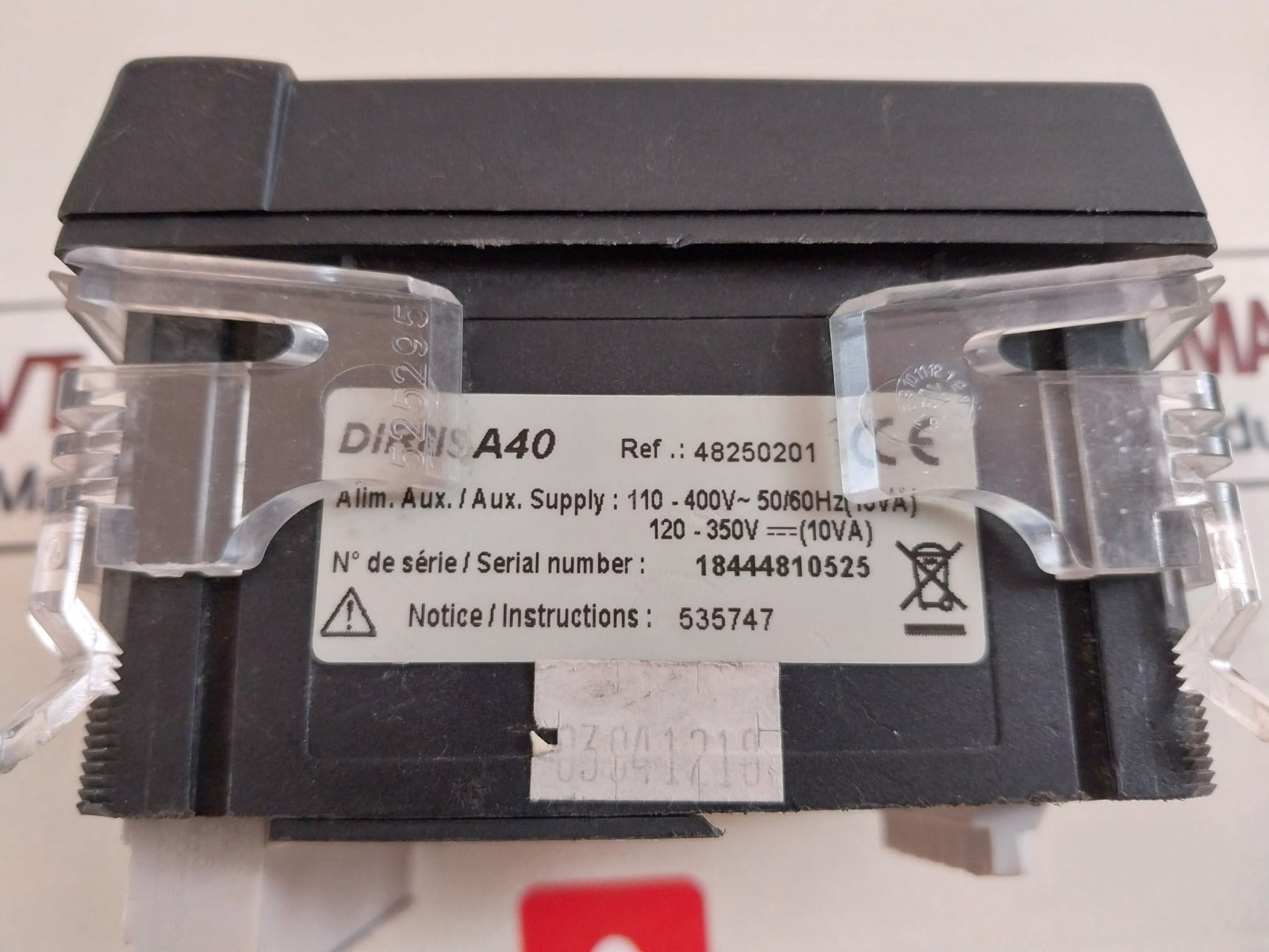 Socomec Diris A40 Multi-functional Power Meter 48250201 – Aeliya Marine ...