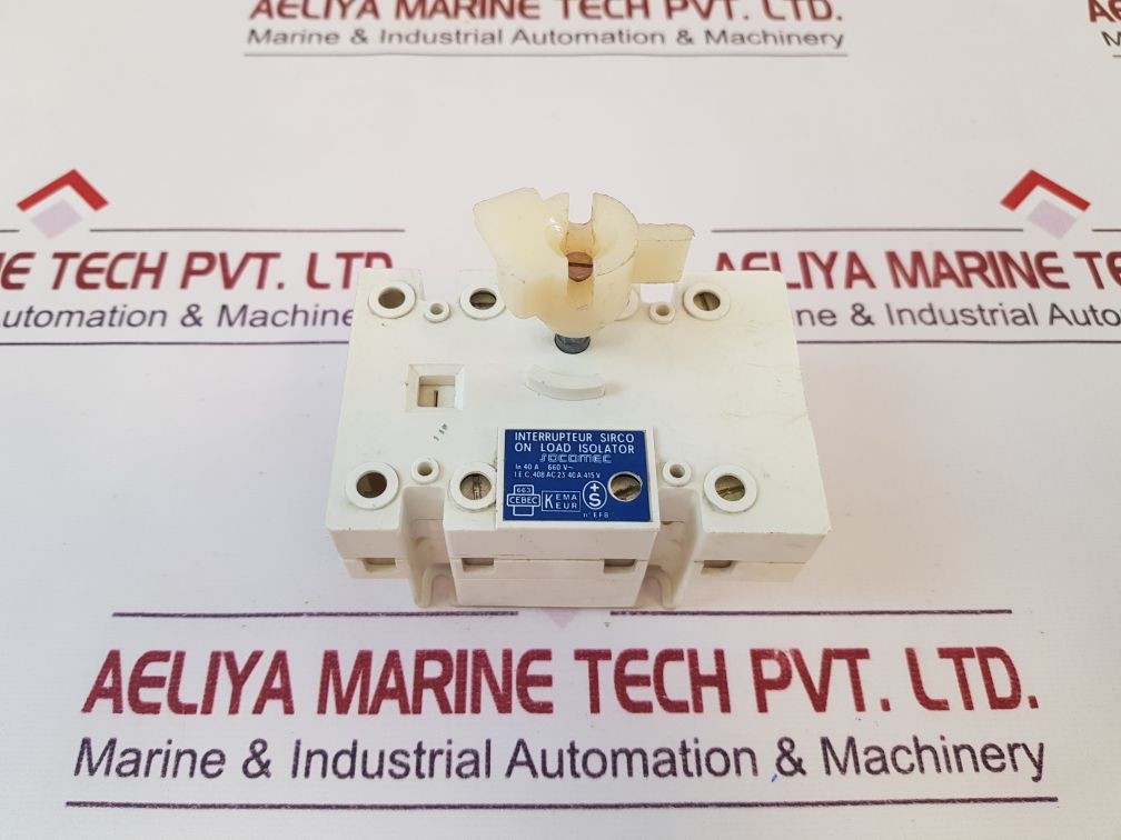 Socomec Interrupteur Sirco On Load Isolator – Aeliya Marine Tech
