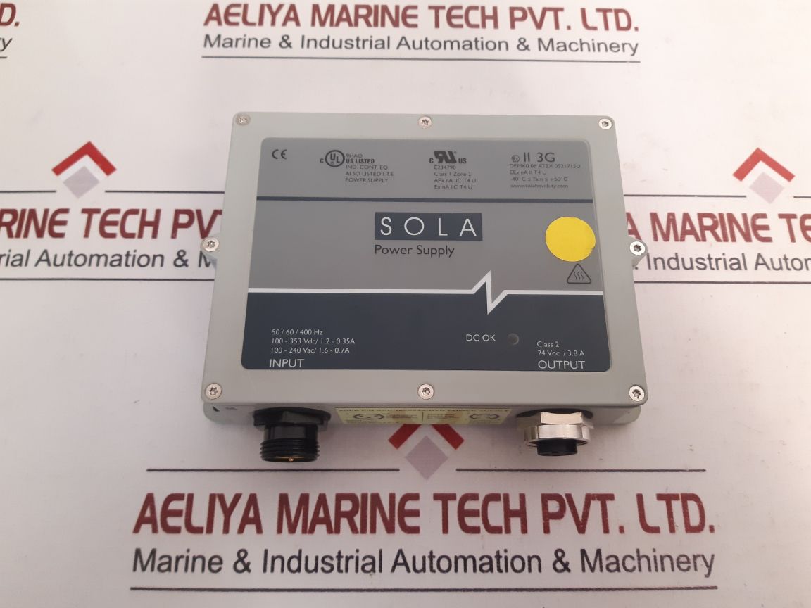 Sola Scp 100S24X-dvn Power Supply E234790 – Aeliya Marine Tech®