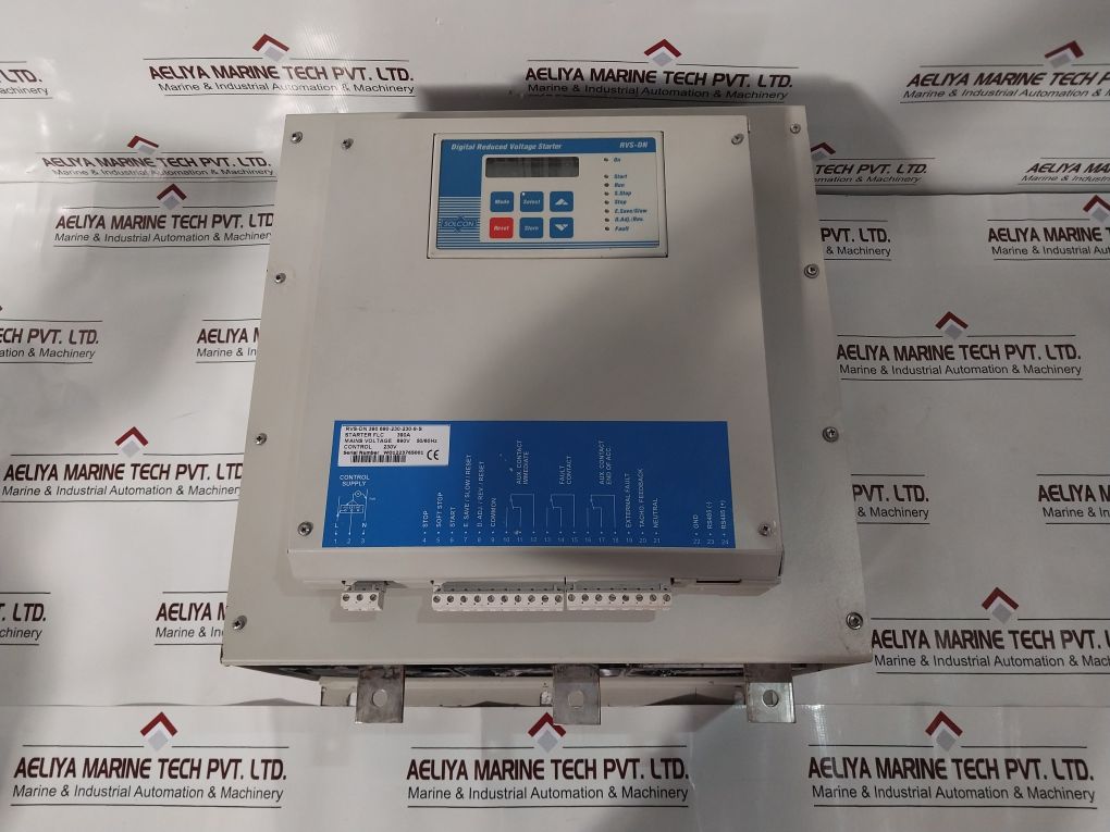 Solcon Rvs-dn 390 690-230-230-9-s Digital Reduced Voltage Starter ...