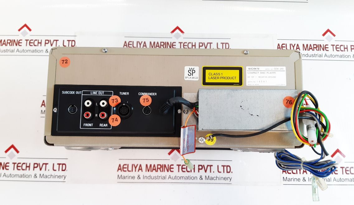 Sony Cdx-j10 Compact Disc Player – Aeliya Marine Tech