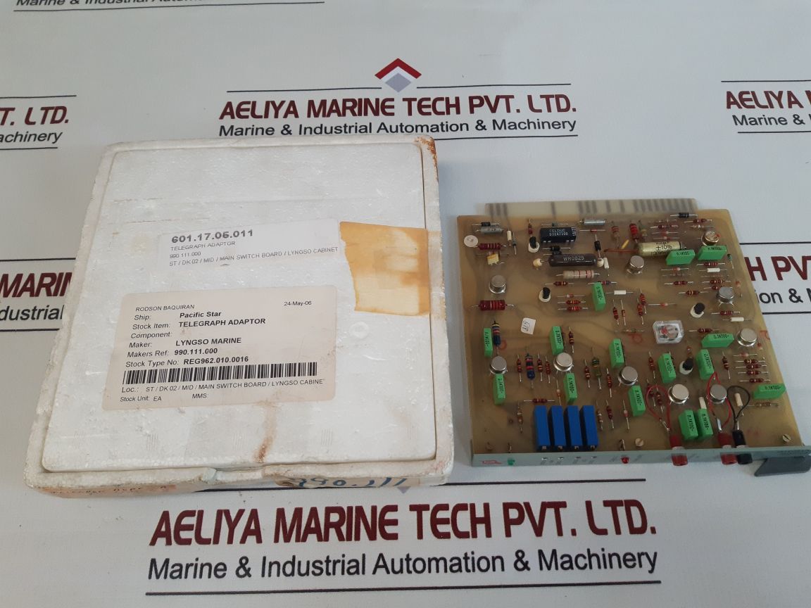 Soren T. Lyngso 990111 Telegraph Adaptor – Aeliya Marine Tech