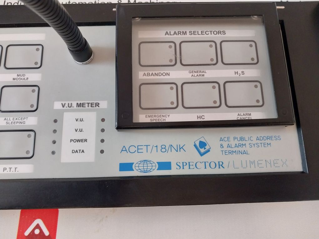Spector/Lumenex Acet/18/Nk Alarm System Terminal – Aeliya Marine Tech