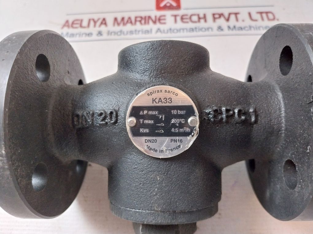 Spirax Sarco Ka33 Steam Valve 200°C – Aeliya Marine Tech