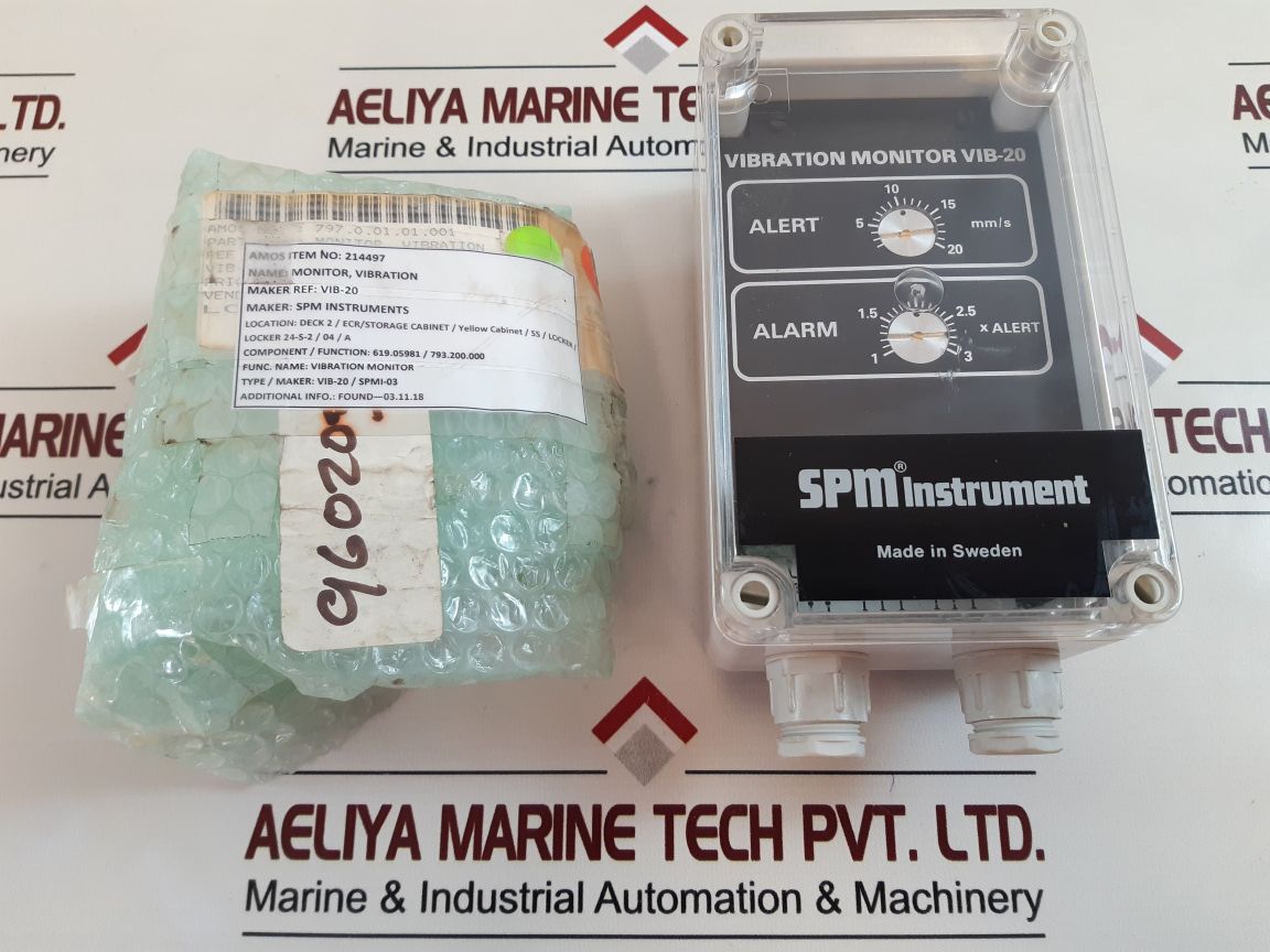 Spm instruments vib-20 vibration monitor – Aeliya Marine Tech