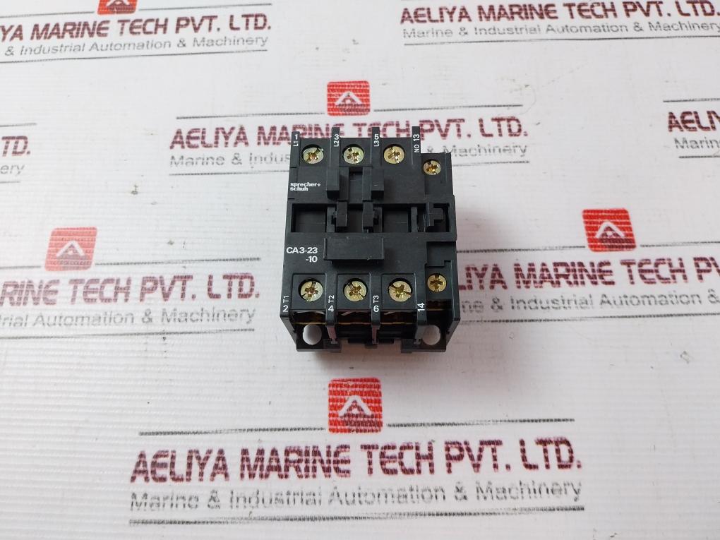 Sprecher+Schuh Ca3-23-10 Contactor 22.601.231-12 – Aeliya Marine Tech