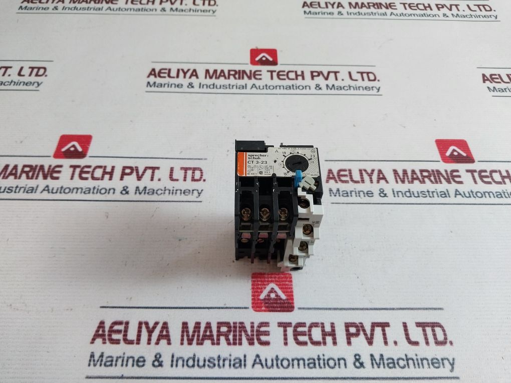 Sprecher+Schuh Ct 3-23 Overload Relay – Aeliya Marine Tech