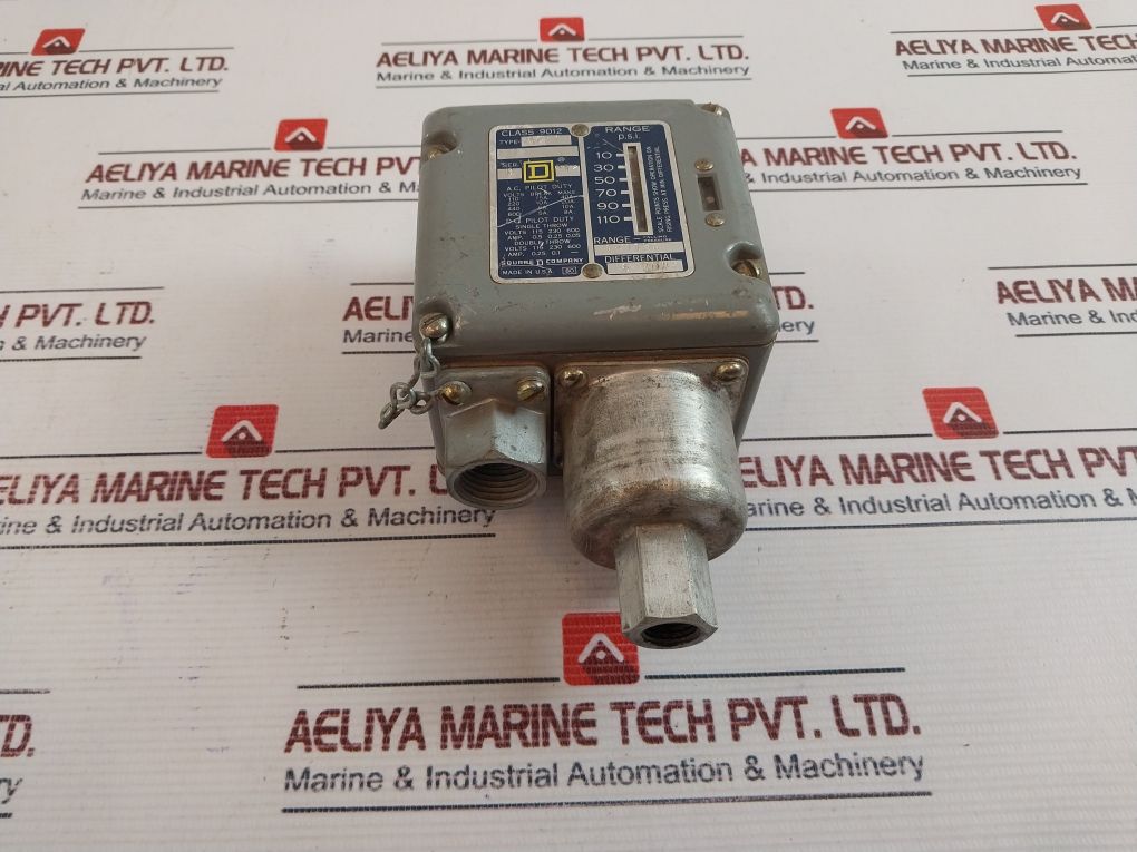 Square D Acw1 Differential Pressure Switch 10-110 Psi – Aeliya Marine Tech