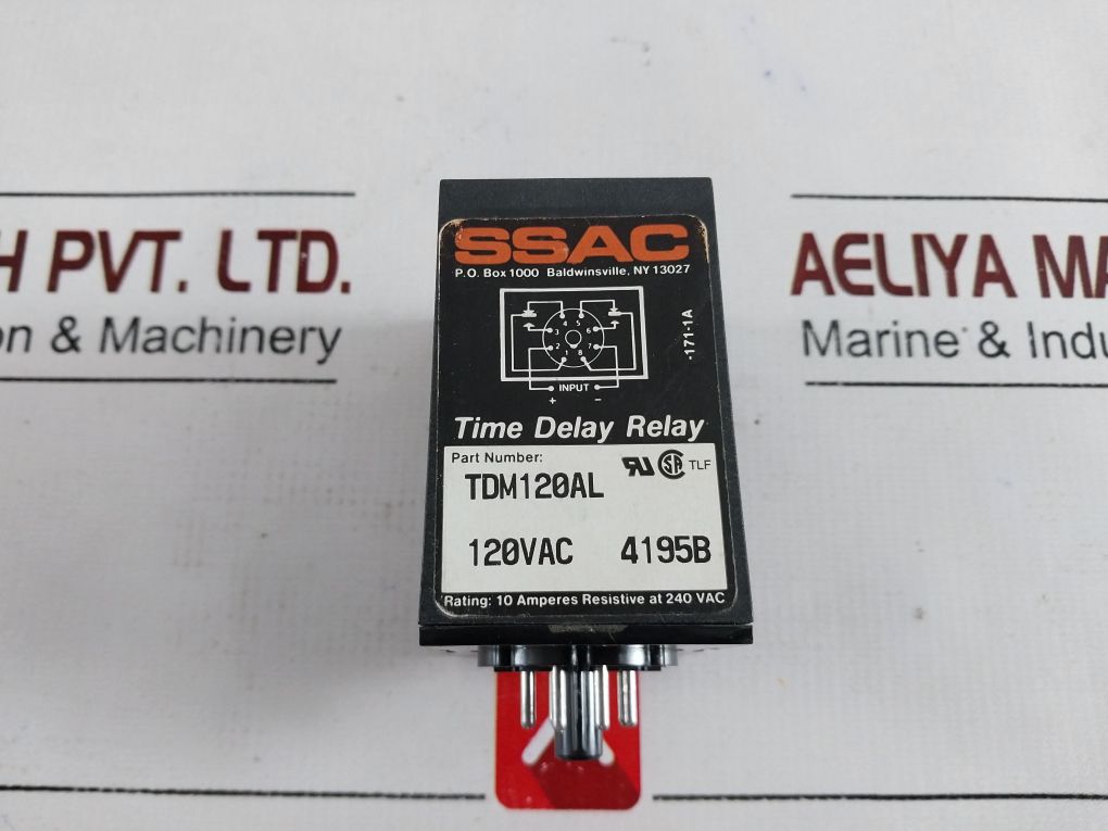 Ssac Tdm120Al Time Delay Relay – Aeliya Marine Tech