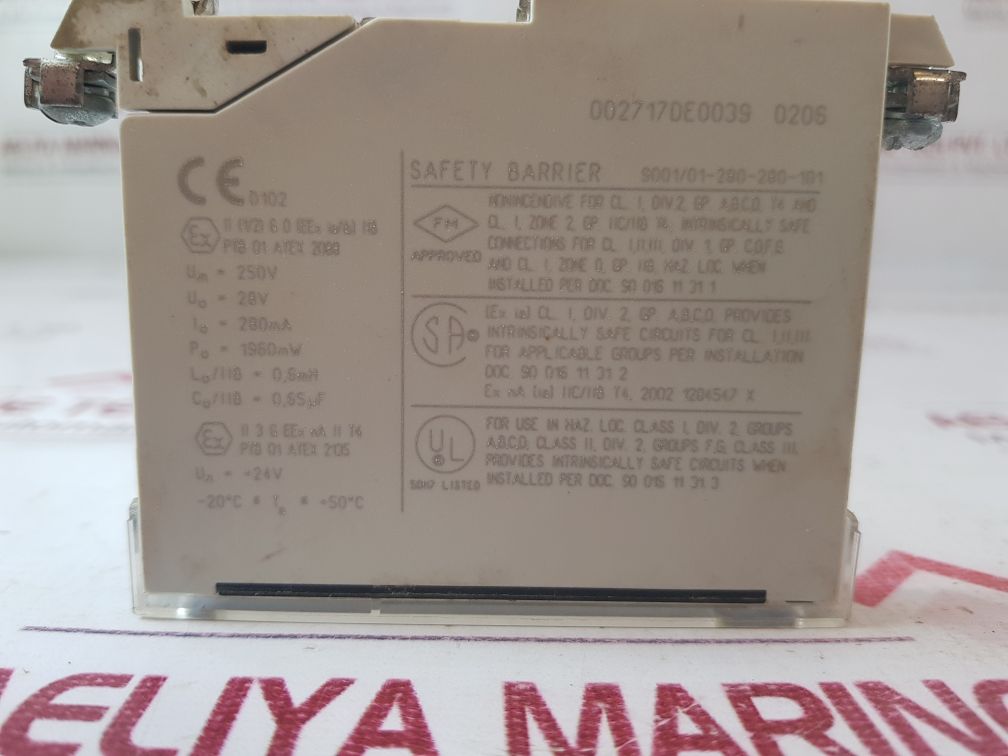 Stahl 9001/01-280-280-101 Single-channel Safety Barriers – Aeliya ...