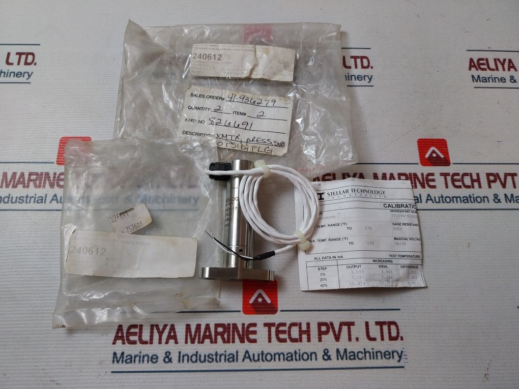 Stellar Technology St1550-6000D-117 Pressure Switch 36/28 Volts ...