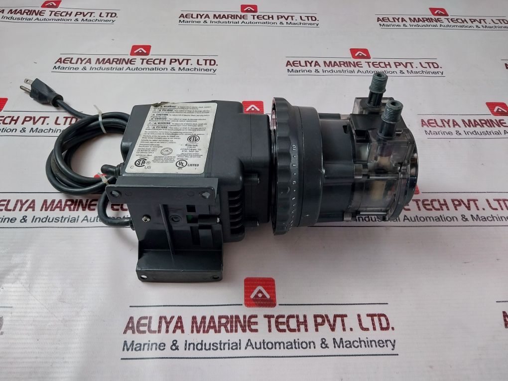 Stenner Pump 85M5 85 Gpd/321.8 Lpd 85Mjl5A1Staa Adjustable Rate 25 Psi ...
