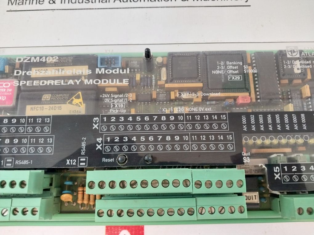 Stn Atlas Dzm402 Speed Relay Module – Aeliya Marine Tech