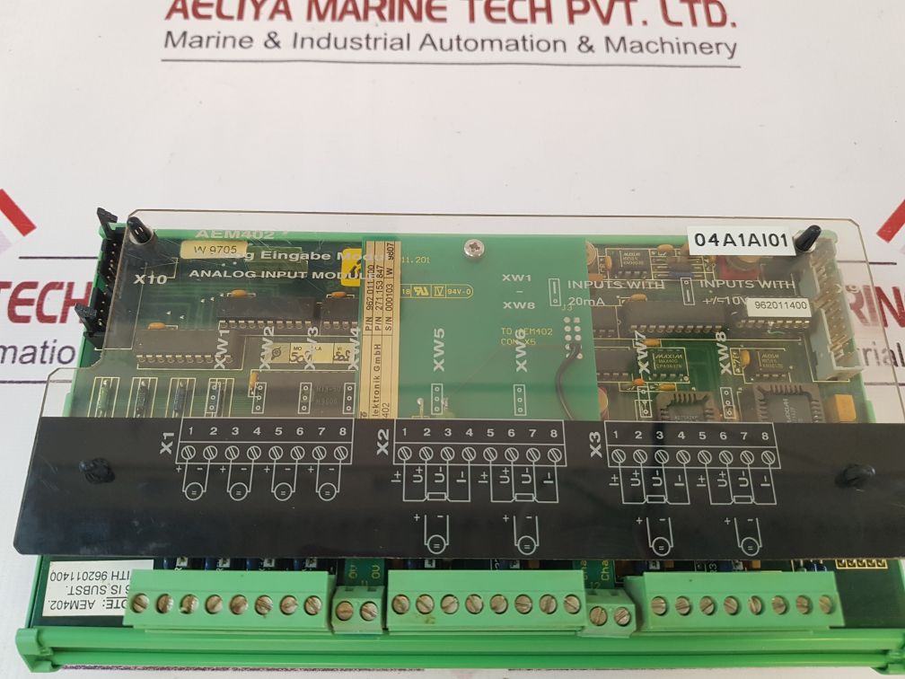 Stn Atlas/Lyngso Marine Aem 402 Analog Input Module – Aeliya Marine Tech