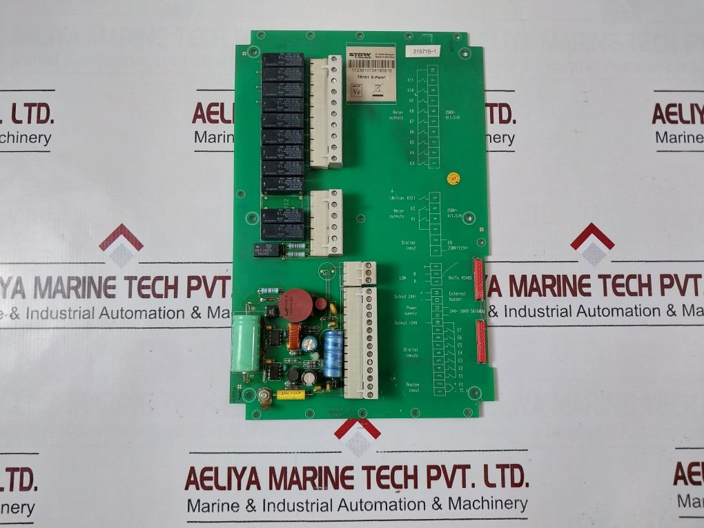 Stork Tronic Tr101 E-panel Board – Aeliya Marine Tech