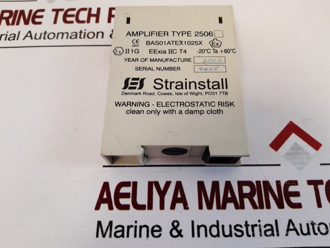 Strainstall 2506 Amplifier – Aeliya Marine Tech