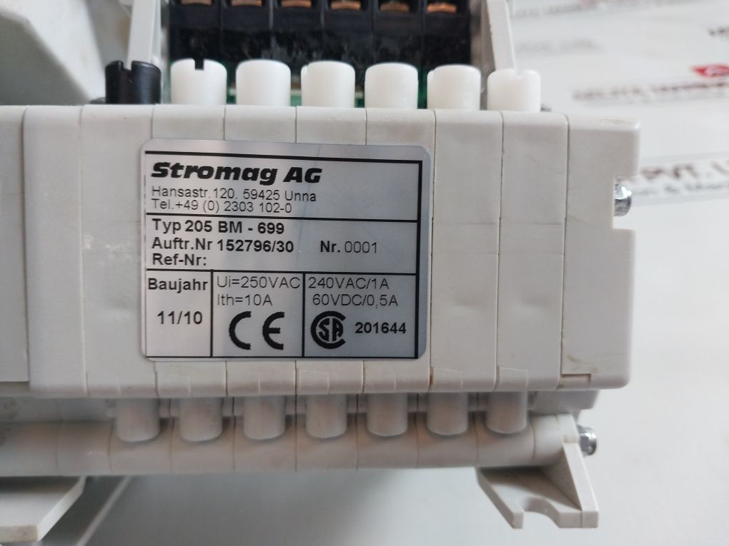 Stromag 205 Bm­-699 Rotary Limit Switch Aeca-0001-4000 – Aeliya Marine Tech