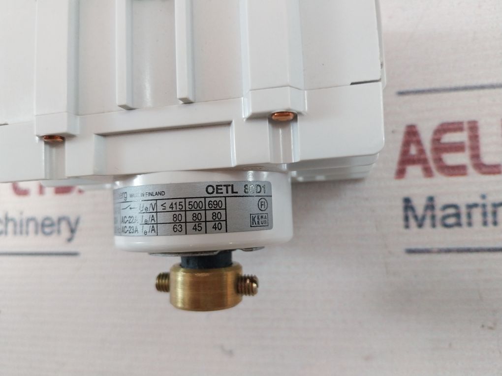 Stromberg Oetl 80D1 Non-fusible Switch – Aeliya Marine Tech