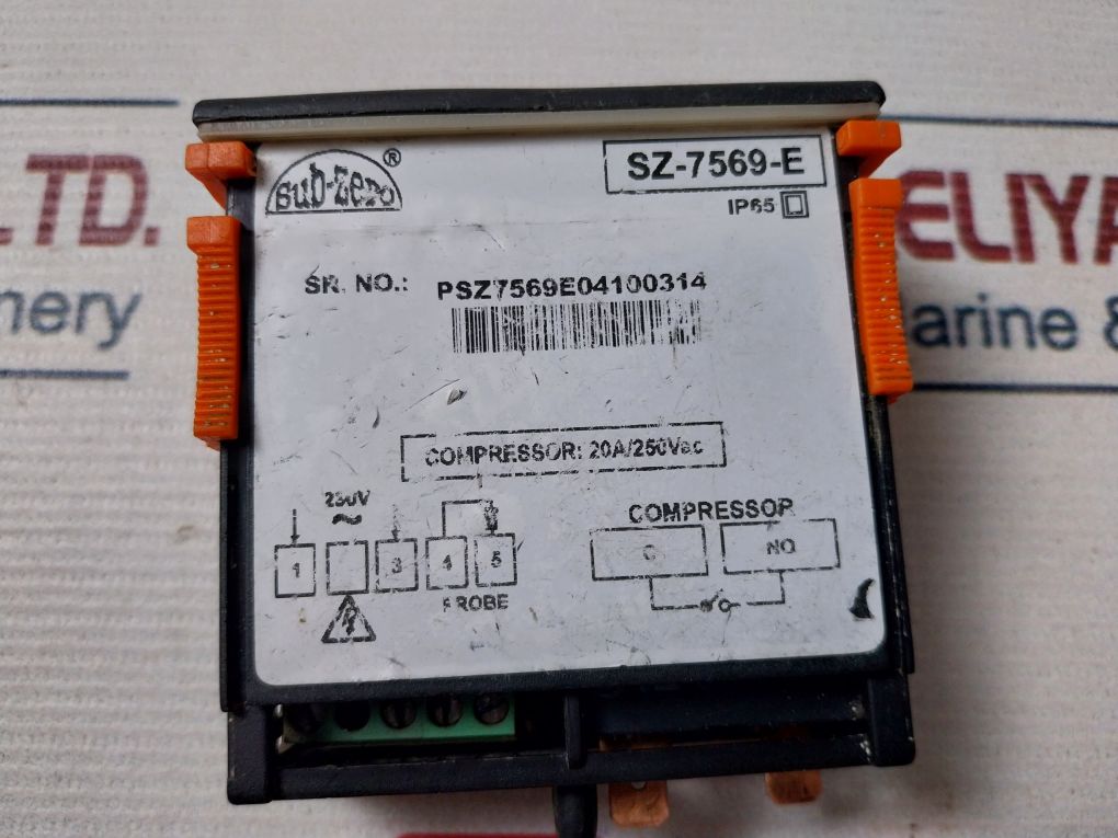 Sub-zero Sz-7569-e Digital Process Temperature Controller 230V ...