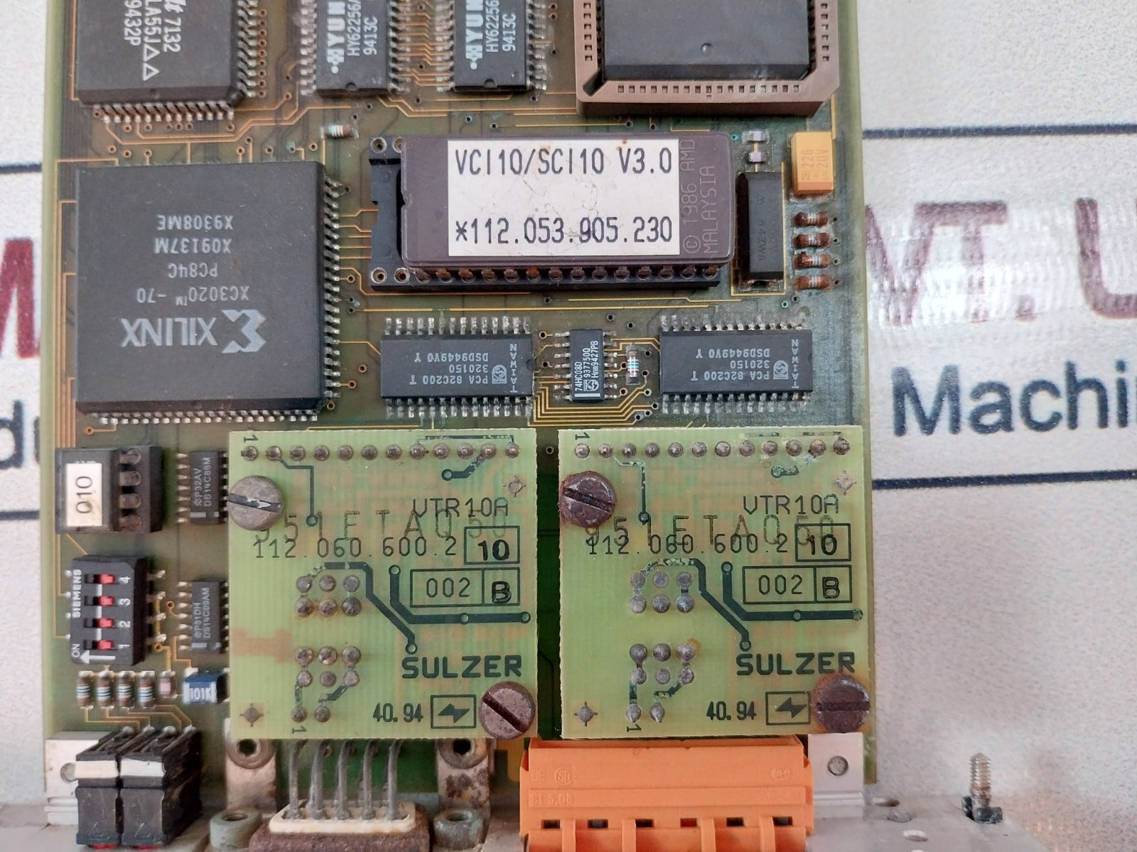 Sulzer Vci10 Printed Circuit Board – Aeliya Marine Tech