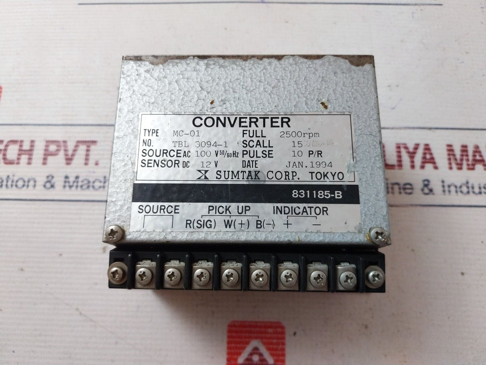 Sumtak Mc-01 Converter 50/60Hz – Aeliya Marine Tech