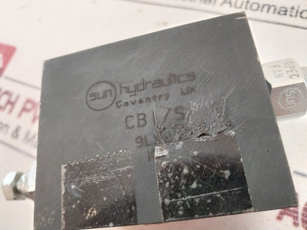 Sun Hydraulics Cbi/S Cross Port Relief Valve – Aeliya Marine Tech