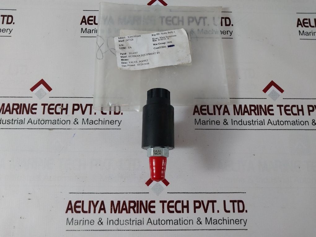 Sun Hydraulics Daal-mcn Valve With 770-224 Coil – Aeliya Marine Tech