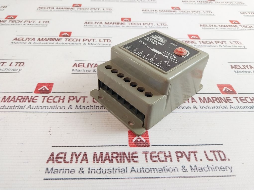 Sun Industries Si-100 Electronic S/D Timer 15 Sec 415V – Aeliya Marine Tech