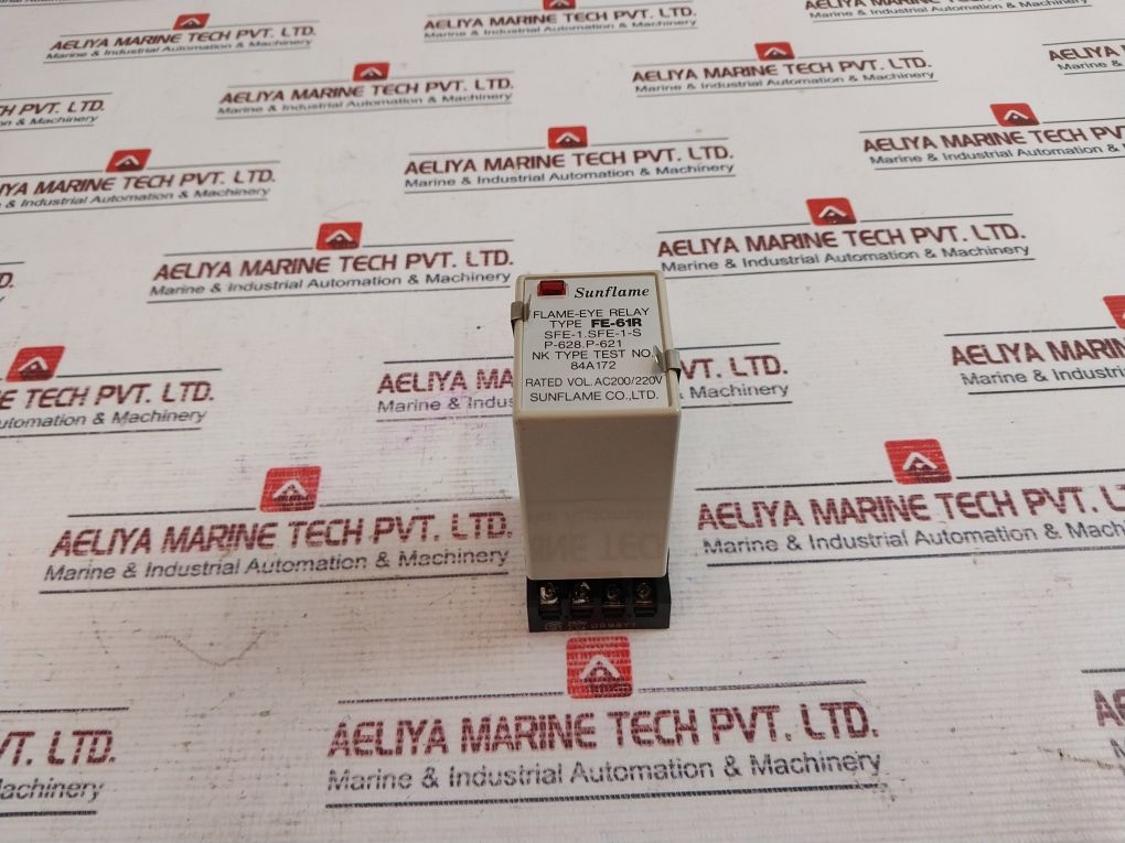 Sunflame Fe-61R Flame-eye Relay Pfc-n8 Ac200/220V – Aeliya Marine Tech