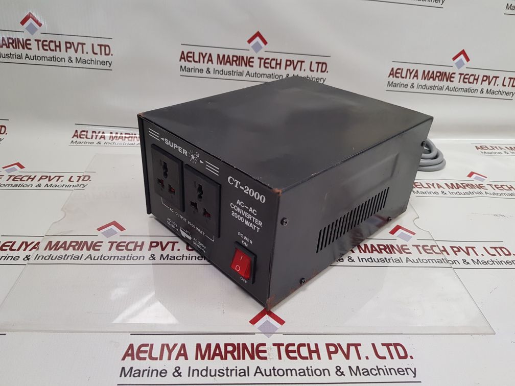 Super Ct-2000 Ac-ac Converter – Aeliya Marine Tech