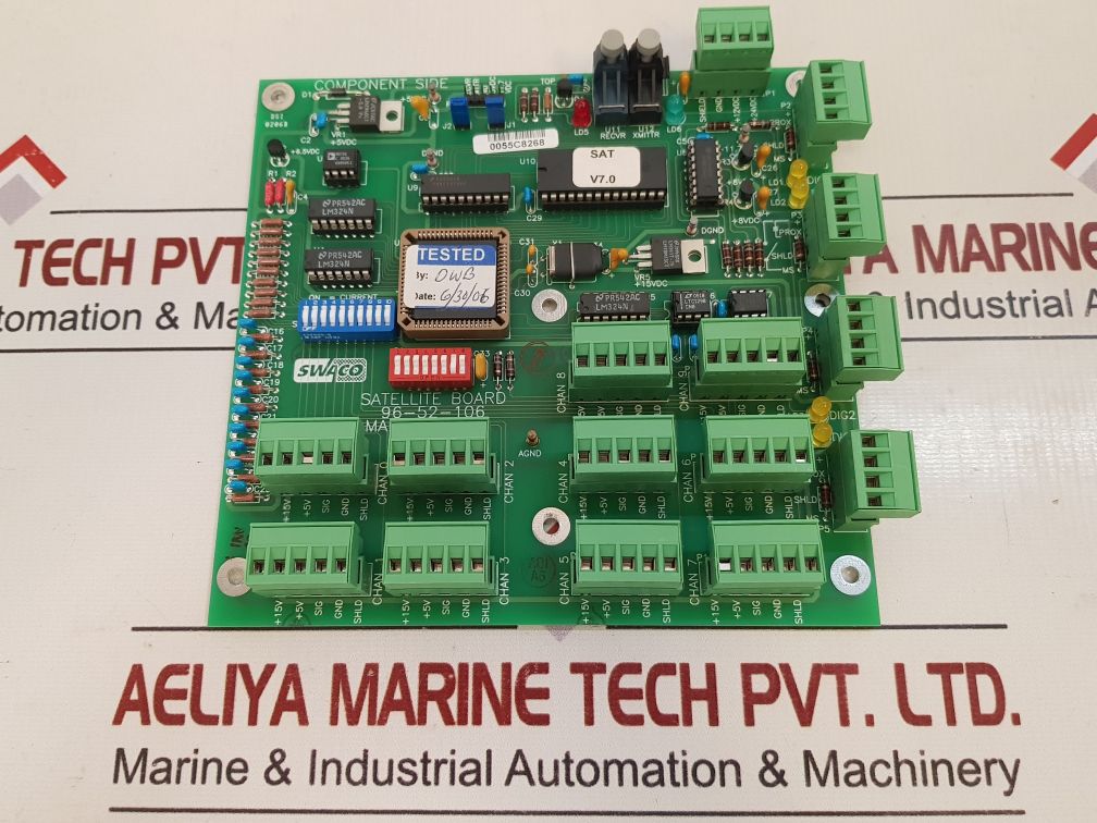 Swaco 96-52-106 Satellite Board 96-52-105 Rev.E – Aeliya Marine Tech