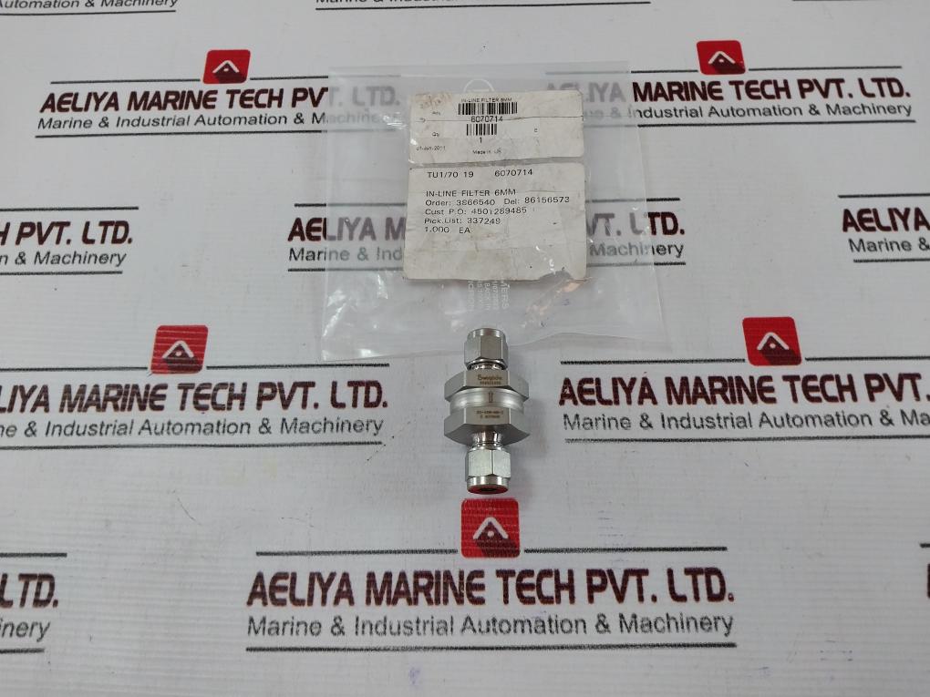 Swagelok Ss-6Fw-mm-2 Full Welded Inline Filter 6070714 – Aeliya Marine Tech