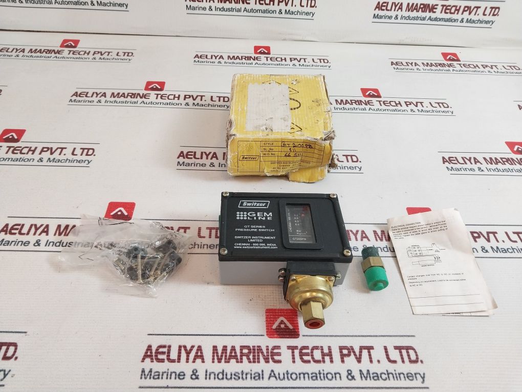 Switzer Instrument Gt200Pb Pressure Switch 15A – Aeliya Marine Tech