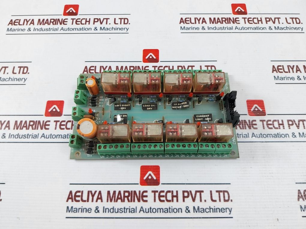 Synchro Electronics Pcb 8 Ch Relay Card – Aeliya Marine Tech