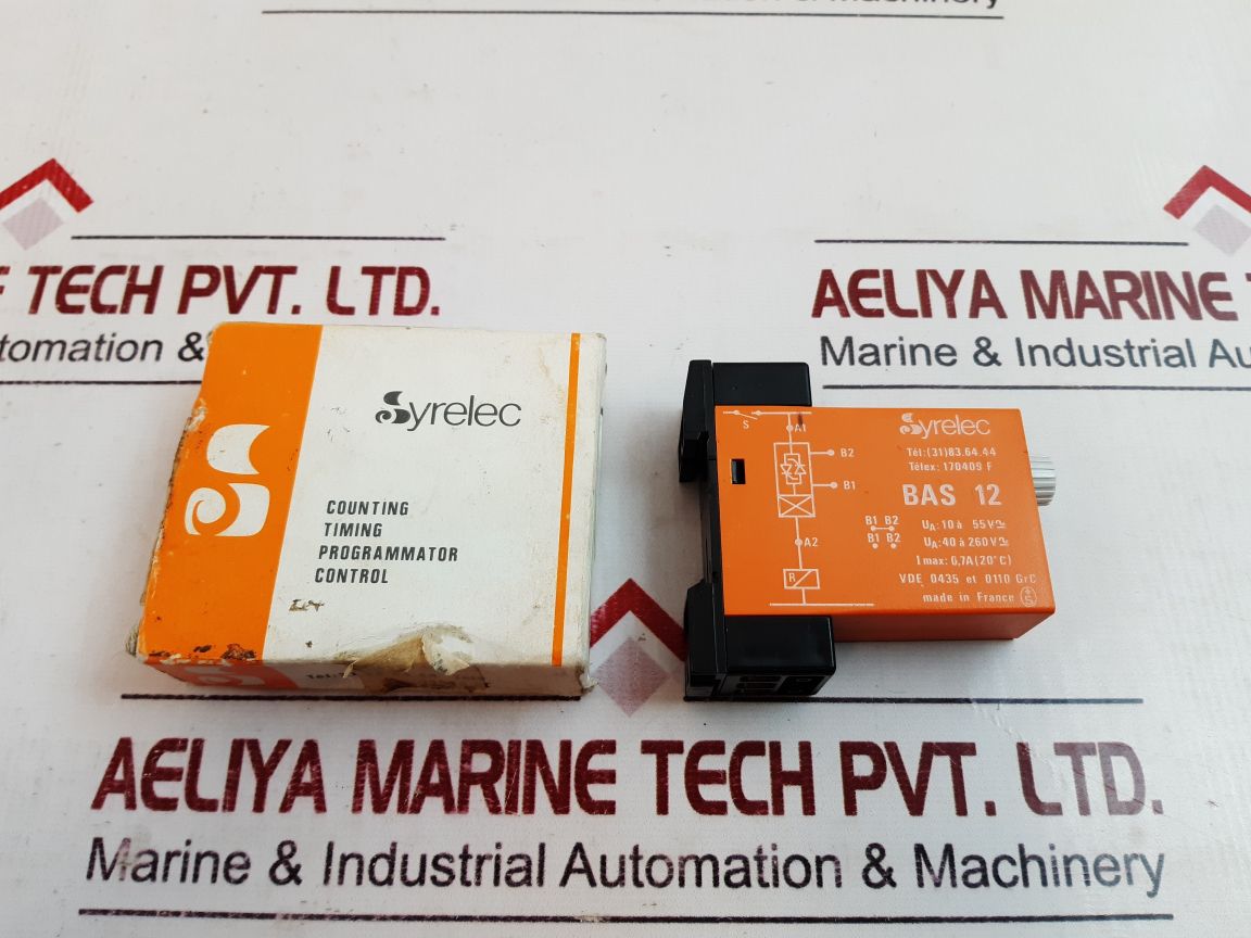 Syrelec Bas 12 Timer – Aeliya Marine Tech