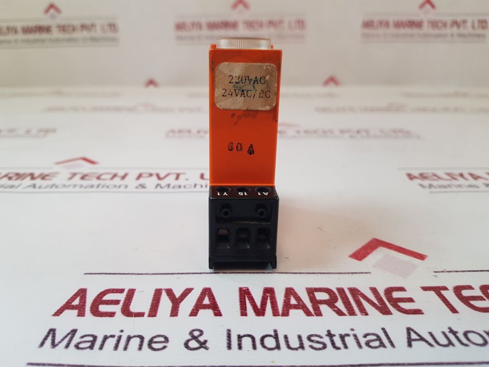 Syrelec Bcr Time Delay Relay 220Vac With Base – Aeliya Marine Tech