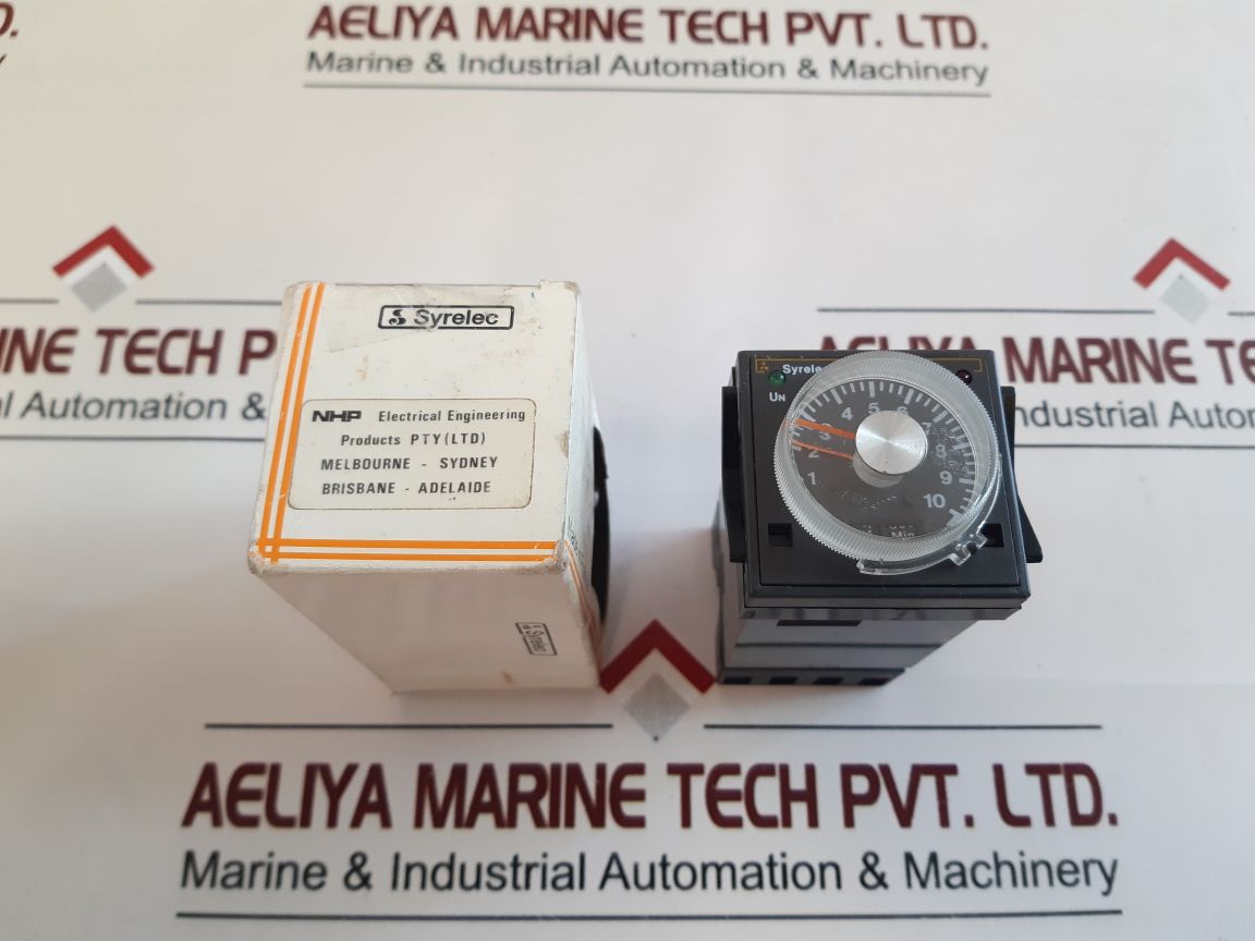 Syrelec Mar.U Timer 220-240V~ 0-10 X1Min – Aeliya Marine Tech
